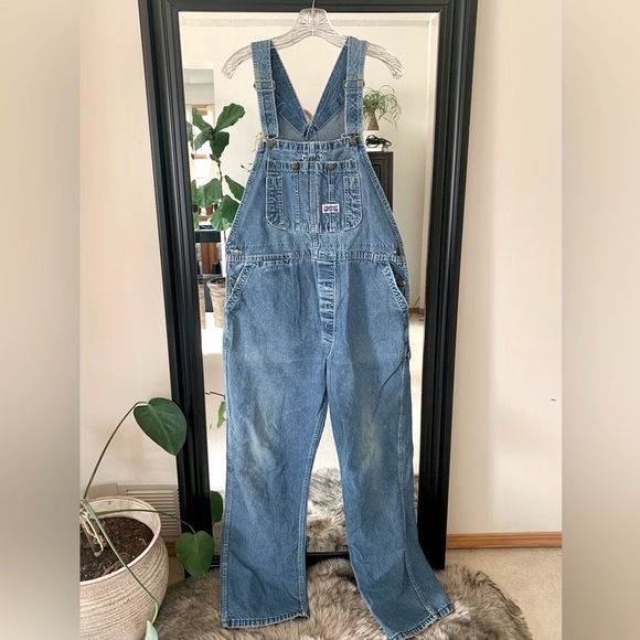 Big Smith | Jeans | Vintage Big Smith 7s Oversized Baggy Overalls ...